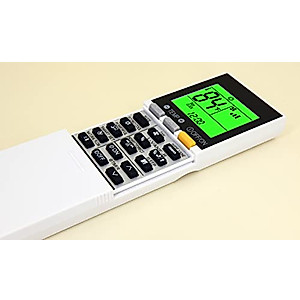 RCECAOSHAN Replacement for Mitsubishi Electric AC Air Conditioner Remote Control SG15F SG15H SG162 PAR-SL100A-E SG176 SG20A SG181 SG182 SG18J SG20B SG11D