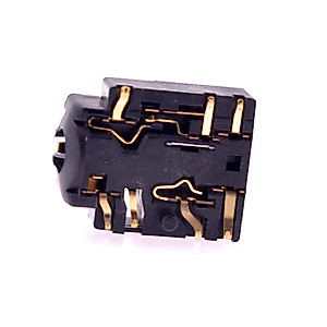 Deal4GO Original Replacement 3.5mm Headphone Jack Audio Socket for Xbox One Controller 1708 Headset Port Black