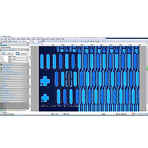KOPPACE 25 Million Pixel 50X-500X Trinocular Bright and Dark Field Metallurgical Measuring Microscope DIC Conductive Particles