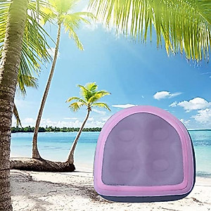 Hot Tub Seat, Inflatable Hot Tub Booster with Suction Cup and Mesh, Inflatable and Water-Filled Dual Purpose Massage Spa Seats for Inflatable Hot Tub, Hot Tub Booster Seat for Adults