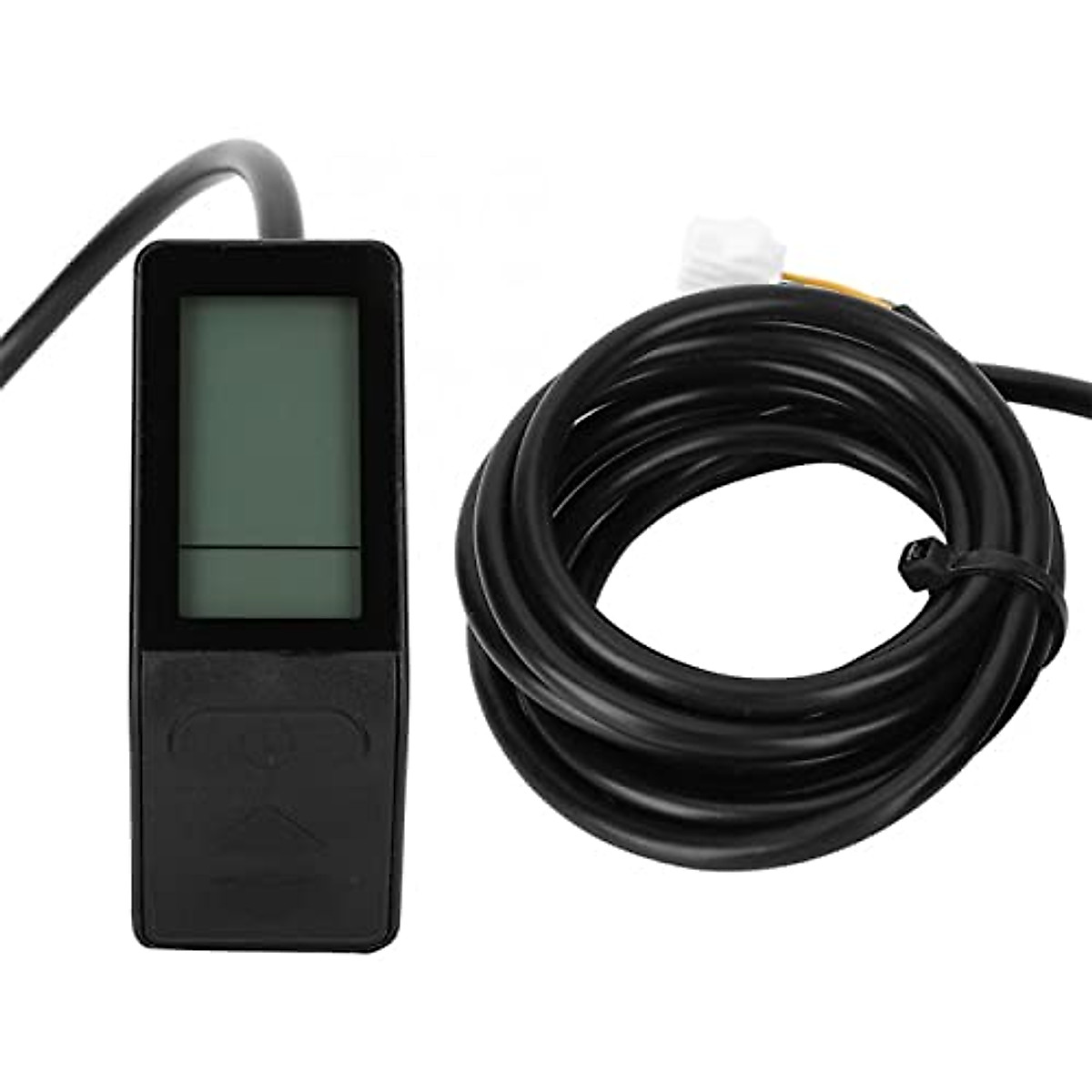 Bike Fender Electric Bicycle LCD Display Speed Battery Power Indicator KT LCD4 Dashboard for 24V 36V 48V E-Bike Scooter Mud Guards (Size : Waterproof Connector)