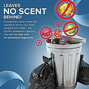 Zero Odor – Multi-Purpose Odor Eliminator - Eliminate Air & Surface Odor – Patented Technology Best for Bathroom, Kitchen, Fabrics, Closet- Smell Great Again, 64oz Refill, 2-Pack