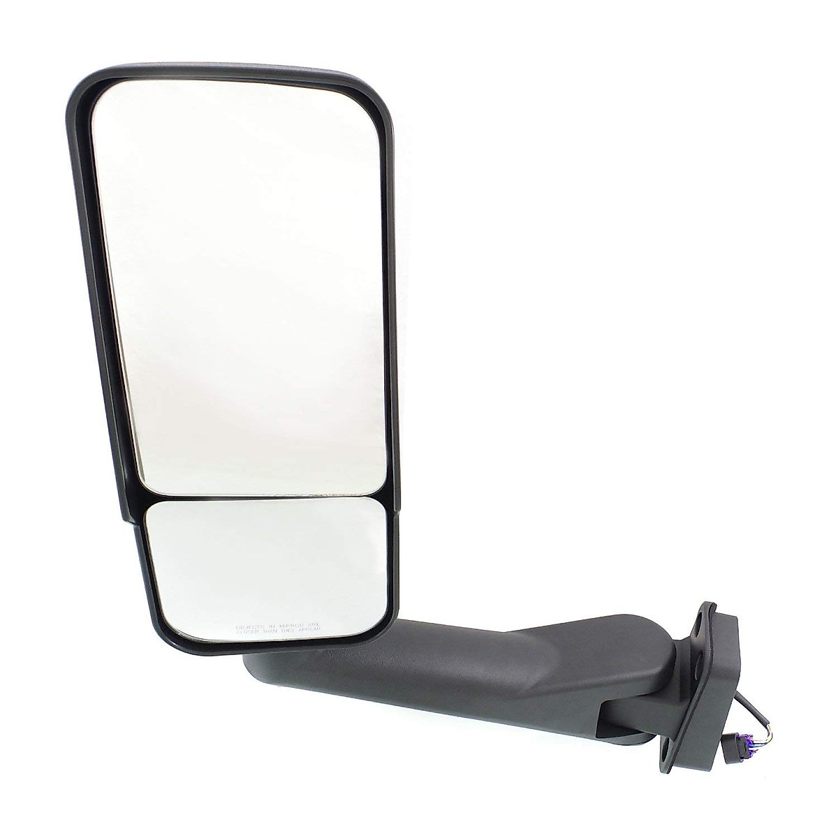 Kool Vue Driver Side Power Heated Mirror for Chevrolet C4500 Kodiak GMC C4500 Topkick 2003-2009 With Signal Light Paintable