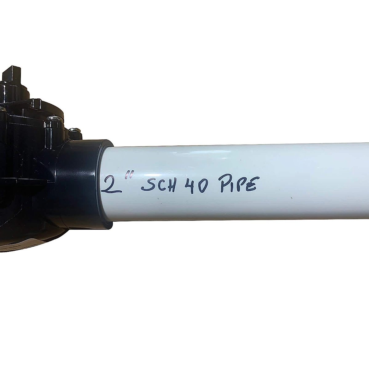 FibroPool Swimming Pool Diverter Valve - 2 Inch - 2 Way - Positive Seal & Non Lube Replacement Valve for Pools and Spas