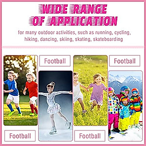 2 Pairs Kids Ankle Brace Set Foot Support Stabilizer Wraps Protector Guard Knitted Ankle Sleeve Sock Support Ankle Support Pink Ankle Brace for Kids Ankle Compression Socks for Injury Prevention