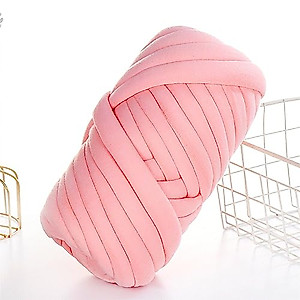 2 Set 1 Roll Knitting Yarn Non-Fading No Ball Soft Hand Knitting Crocheting DIY Coarse Yarn Daily Use Crochet Yarn