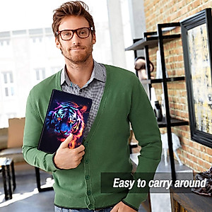 Case for iPad 10.2 Case 2021 iPad 9th Gen / 2020 iPad 8th Gen / 2019 iPad 7th Gen Case, Durable Shockproof Protective Cover for 10.2"，Tiger