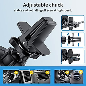 PLDHPRO Magnetic Wireless Car Charger Mount for Magsafe iPhone 14 13 12 Pro Plus Max Mini Series Fast Charging Phone Holder Stick On Car Dashboard and Air Vent [Auto-Alignment Powerful Magnets]