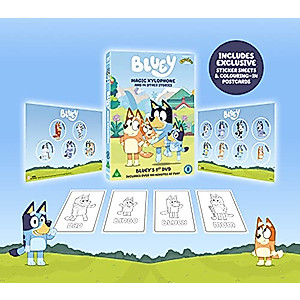 Bluey - Magic Xylophone and Other Stories (includes exclusive stickers and postcards) [DVD] [2021]