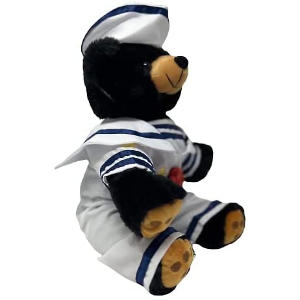Sailor Boy w/Hat for Stuffed Toy Outfit - Fits Most 14"-18" Soft Toys, Adorable Dress-up Set Buddy Friends, Make Your Own Plushie Gifts, Birthday, Little Ones!
