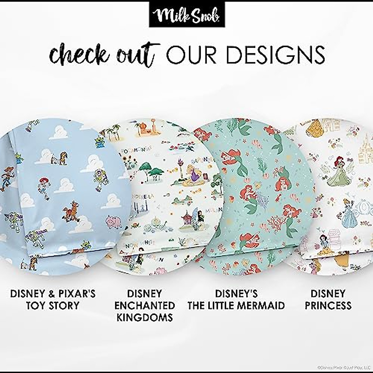 Milk Snob Disney Pixar Toy Story Baby Boy and Girl Swaddle Blanket, Soft Receiving, Security Bed and Play Blanket, Toddler and Infant Baby Bedding Registry and Shower Gifts, Newborn Essentials, 35x35