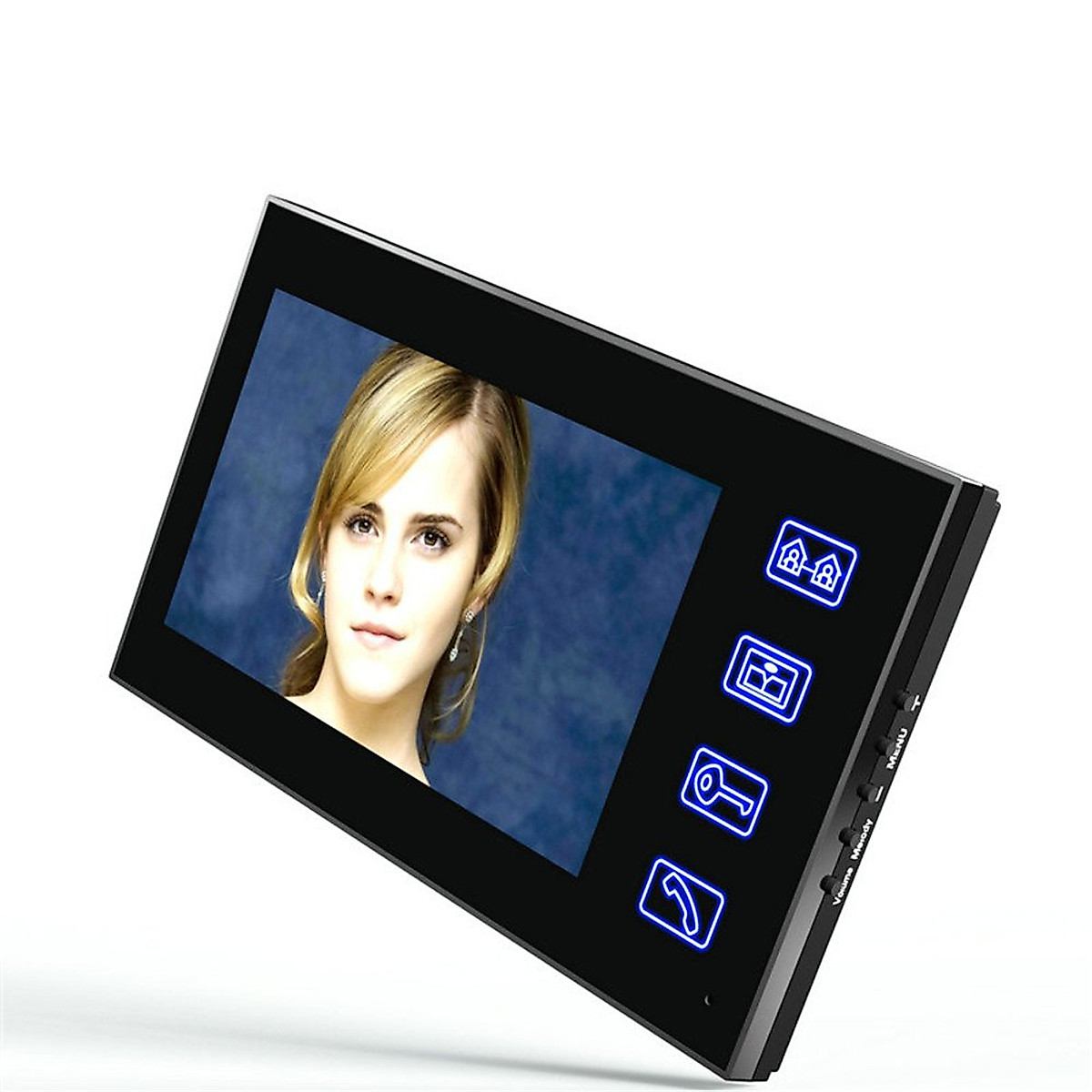 Touch Key 7 Lcd RFID Password Video Door Phone Intercom System Kit+ Electric Strike Lock+ Wireless Remote Control unlock