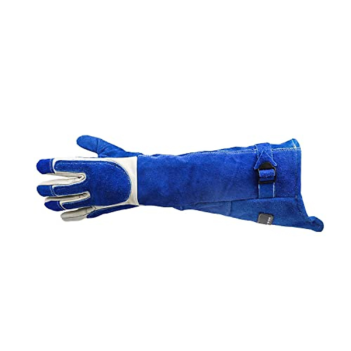Sporting Style Animal Handling Gloves Bite Proof Reinforced Leather for Dog Training,Cat Scratch,Multipurpose Pet Glove, Grooming,Falcon,Grabbing,Reptile,Snake