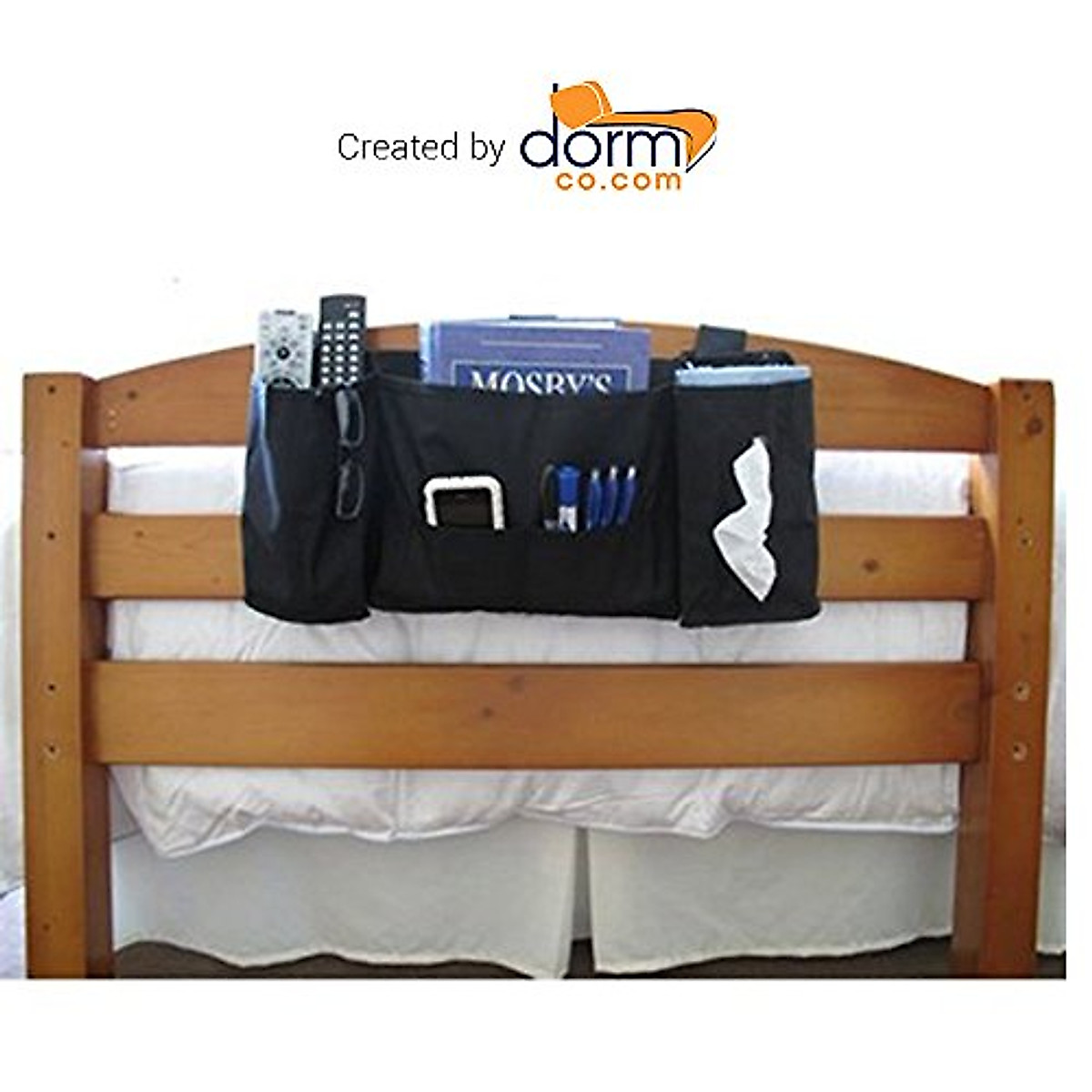 DormCo Headside Storage Caddy - Black