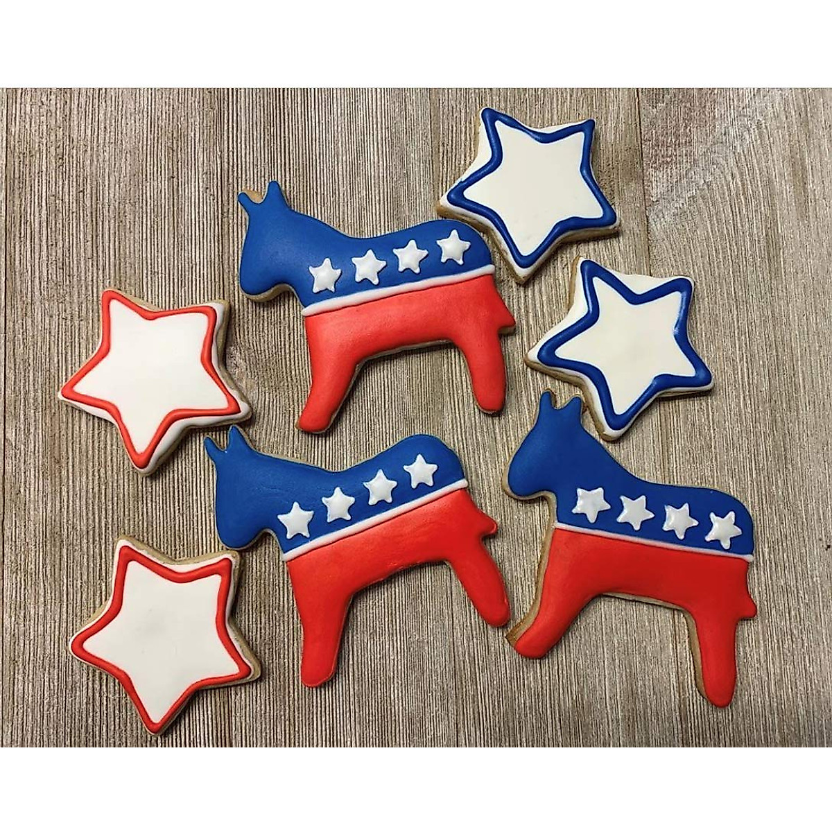 Democratic Donkey Cookie Cutter 3.75" Made in USA by Ann Clark