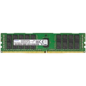 Samsung 32GB DDR4 2400MHz PC4-19200 ECC RDIMM 2Rx4 Dual Rank 1.2V Registered DIMM 288-Pin Server RAM Memory M393A4K40CB1-CRC