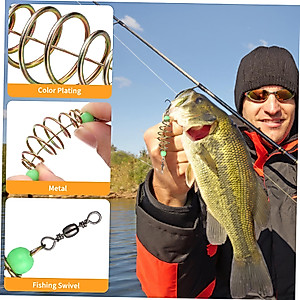 INOOMP 48 Pcs Fishing Cage Carbon Steel Carp Carp Feeder Cage Holder