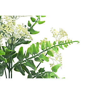 ZHVOO Artificial Plants Lavender (Pack of 6), Fake Foliage Plants Stems Faux Flowers for Home, Wedding, Garden, Farmhouse, Garden, Patio