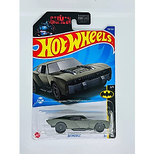 Hot Wheels 2022 - Batmobile - Matte Green - Batman 5/5 - The Batman - Mint/NrMint - Ships Bubble Wrapped in a Box