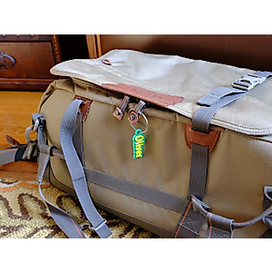 Fun Personalized Water Bottle and Bag Name Tag Whimsy Font, Hard Plastic Luggage Label Custom Nametag