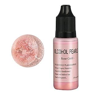 HELYZQ Metallic Resin Pigment Resin Dye Alcohol Inks Concentrated Resin Colorant 15ml