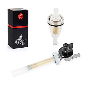 16950-MAH-023 Fuel Gas Valve Petcock Fuel Filter For HONDA 1100 Shadow 1100 Shadow ACE 1100 Aero 1100 Sabre 1100 Spirit 1100 VT1100 C C1 C2 C3 1995-2007