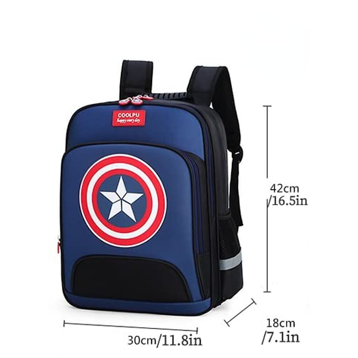 Cartoon Rolling Backpack Boys and Girls Roller Travel Bag with Wheels, Detachable College Laptop Luggage Vacation Backpacks