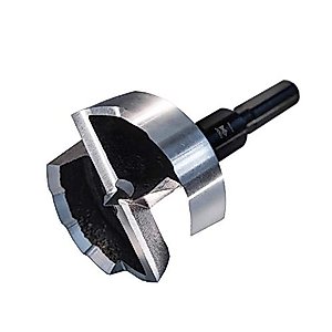 Fisch FSA-350323 Black Shark Forstner Drill Bit 2" Diameter, Forged Steel, Made in Austria