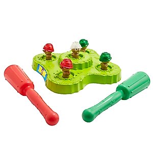 Mattel Games Whac-a-Mole Kids Arcade Game with Electronic Game Board, Mallets, Lights & Sounds, 1 or 2 Players