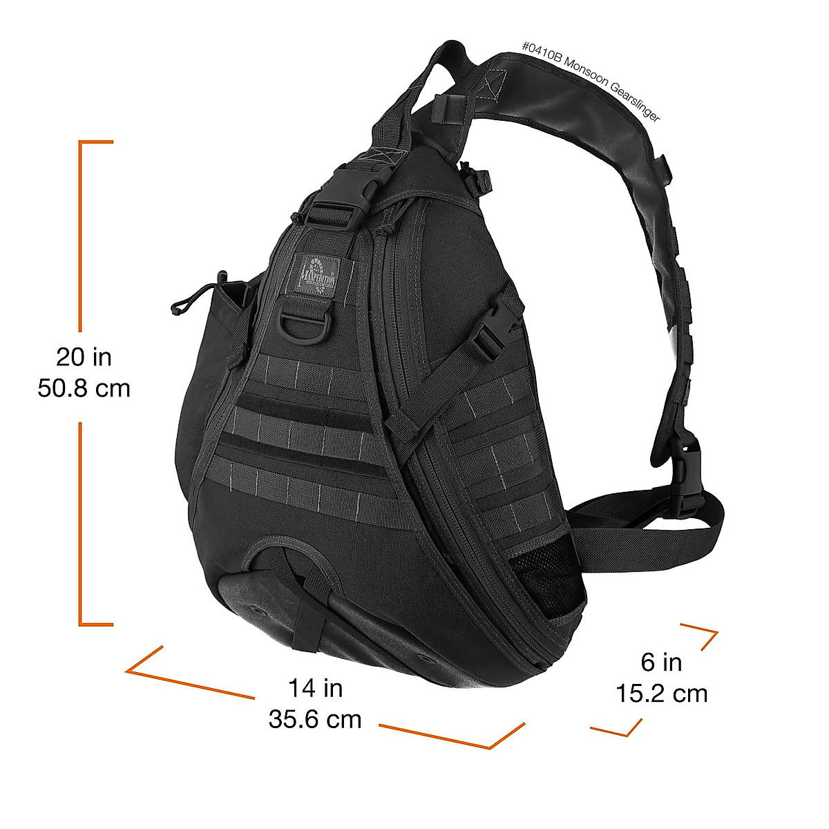 Maxpedition Monsoon Gearslinger, Black