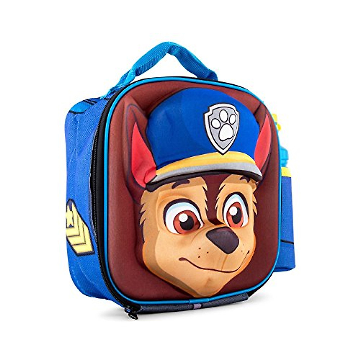 Paw Patrol Chase 3D Thermal Lunch Bag and 500ml Bottle Set
