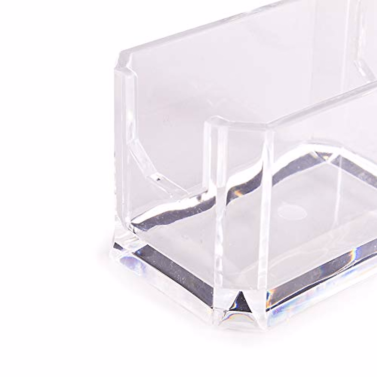 Sugar Packet Holder - Clear Plastic Storage Container for Kitchen - Commercial & Business Organization for Restaurants & Home, Coffee Bars, & Diners - Food and Beverage Accessories