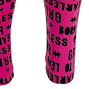 Barbie Little Boys 2 Pack Leggings Pink/Black 7-8