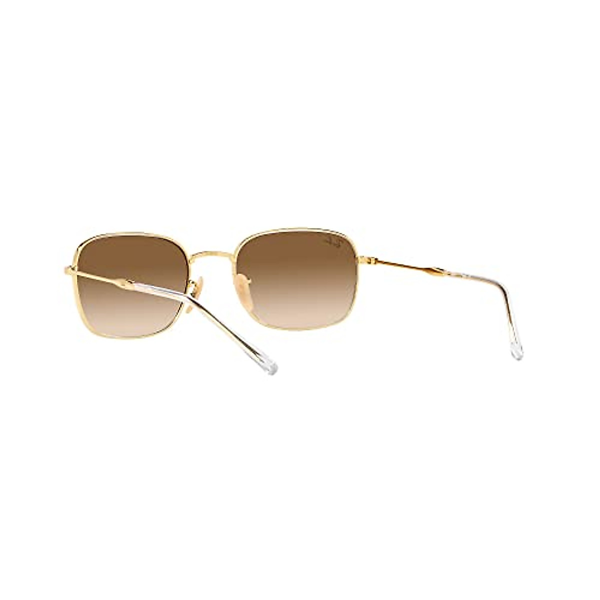 Ray-Ban RB3706 Square Sunglasses, Gold/Gradient Brown, 54 mm