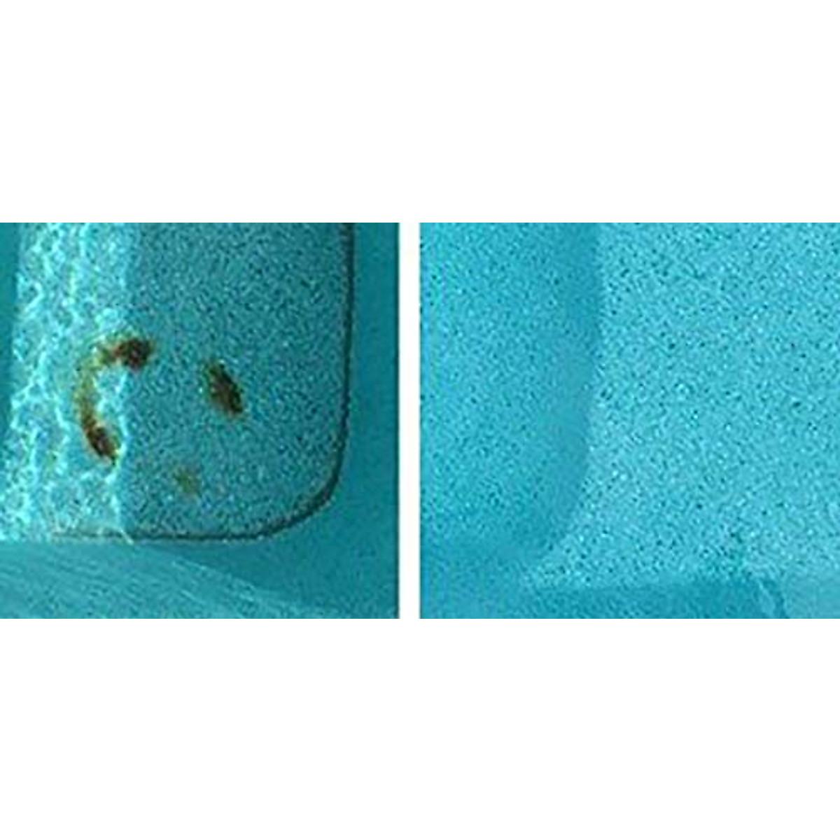 Pool Pumice Stone with EZ-Clip Handle to Reomve Erase Rust Stain Spot in Concrete Plaster Pool Spa and Calcium Deposit on Pool Tile