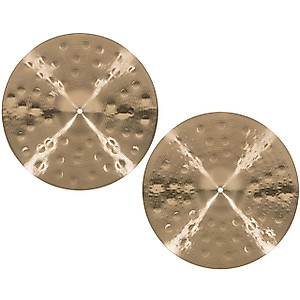Meinl Cymbals B16EDMTH Byzance Extra Dry 16-Inch Medium Thin Hi Hat Cymbal Pair (VIDEO)