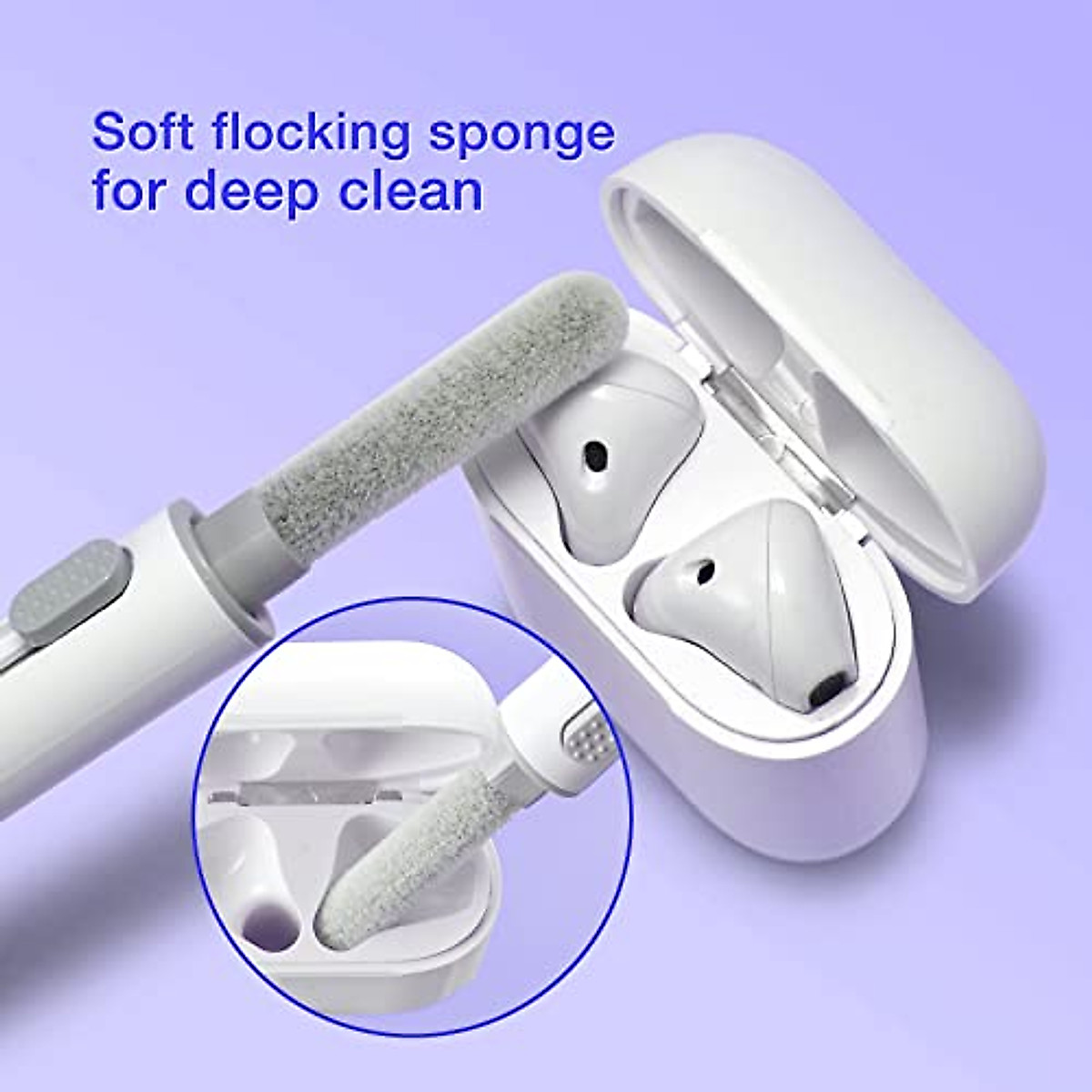 Goatwaii Pen Kit for Bluetooth Earbuds Pen Kit, Multifunction Electronics with Soft Brush for Wireless Earphones Bluetooth Headphones Charging Box Accessories, Computer, Camera