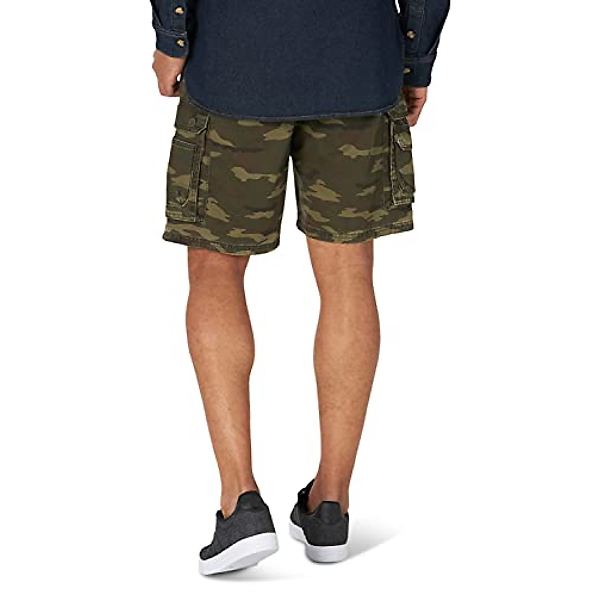 Lee mens Dungarees New Belted Wyoming Cargo Shorts, Combat Camo, 38 US