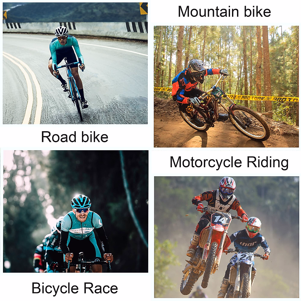 Road Bike Jersey Mens Long Sleeve Reflective Cycling Shirts Full Zipper Bicycle Clothes Tops Blue Red X-Large