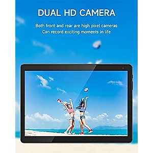 10 inch Tablet Android, Tablets Computer 32GB ROM Storage 512GB Expand, 1280x800 IPS Touch Screen,2MP&8MP Camera, Support Bluetooth, WiFi, 6000mAh Battery, Google Certified Tablet PC, Gray