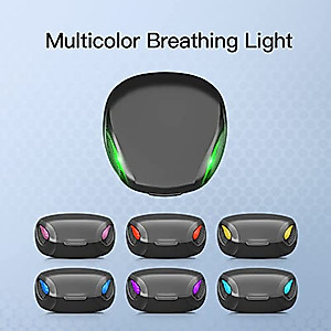 DUVOSS Bluetooth 5.3 Wireless Earbuds, Noise Cancelling Deep Bass Sound 49H Playtime Waterproof with Microphone in-Ear Stereo Headphones, Touch Bluetooth Sport & Gaming Ear Buds for iPhone Android PC