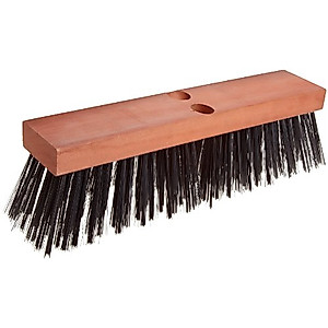 Magnolia Brush 3916 16-Inch Carbon Steel Wire Street Push Broom