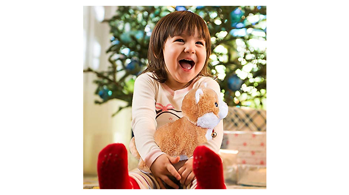 Interactive Yellow Robot Cat Plush Toy for Kids - Marsjoy