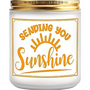 Friendship Gift - Best Friend Unique Gifts for Women - Birthday Gifts for Friends Female - Thinking of You Gifts for Women Mothers Daughter, Get Well Soon Gifts, Cheer Up Gift, Scented Candle Gifts