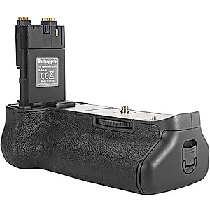 Battery Grip Compatible with Canon EOS 5D Mark Ⅲ 5DS 5DSR Camera, Replacement for Canon BG-E11, Work with LP-E6 LP-E6N Batteries