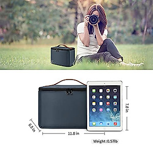 Kattee Camera Insert Bag, DSLR SLR Padded Case Shockproof for Travel