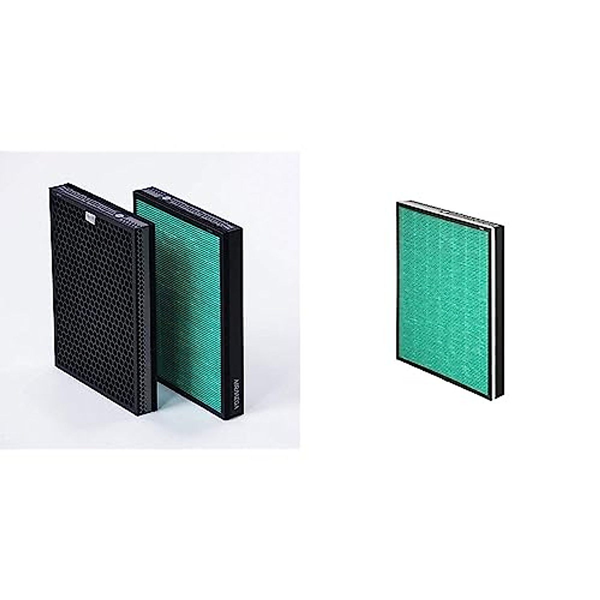 AIRMEGA Max 2 Air Purifier Replacement Filter Set for 300/300S & Airmega 250/250S Air Purifier Replacement Filter Set, Max 2 Green True HEPA and Active Carbon Filter, AP-1720-FP