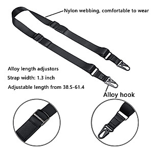 IGAVCPM Quick Release Camera Shoulder Strap Comfortable Camera Sling Strap for Nikon, Canon, Sony, Fujifilm, Olympus