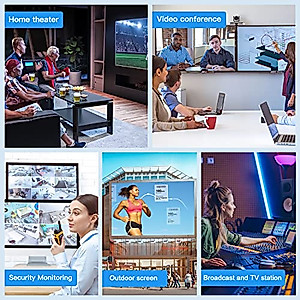 JCHICI HDMI Repeater 2.0, 4Kx2K 1080P 3D HDMI Signal Amplifier Booster Up to 164ft (50M) Transmission Distance 18Gbps Bandwidth HDCP 2.2