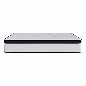 Taylor & Logan Linden 12" CertiPUR-US Certified Hybrid Pocket Spring Mattress in a Box with an Extra Firm Feel for Durable Support - King